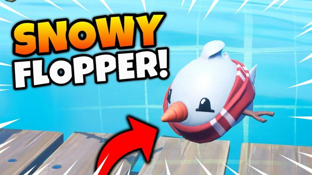 Fortnite snow flopper: How and where to Catch them
