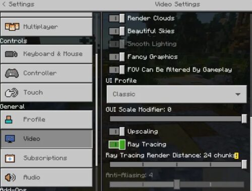 Minecraft Guide: How to Bind Setting for Ray Tracing (Windows 10 ...