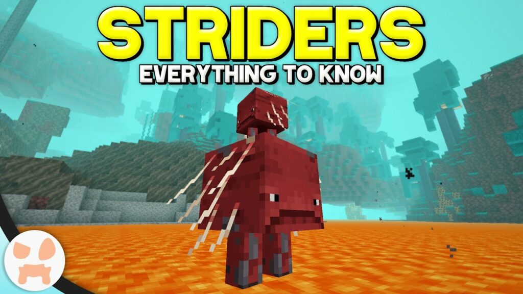 Minecraft Strider: How to Find and Ride in 2 Easy Ways