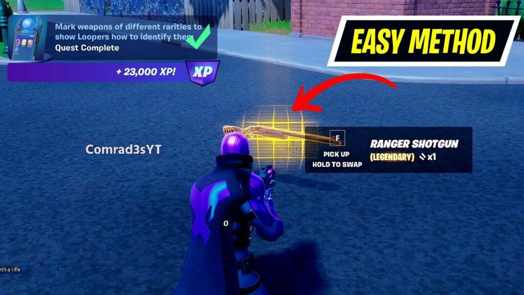 Fortnite: Easy Guide to Mark Weapons of Different Rarities - Ask Gamer