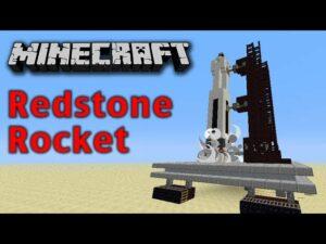 Minecraft: How to Make a 100% Working Rocket | Easy Rocket Making Guide ...