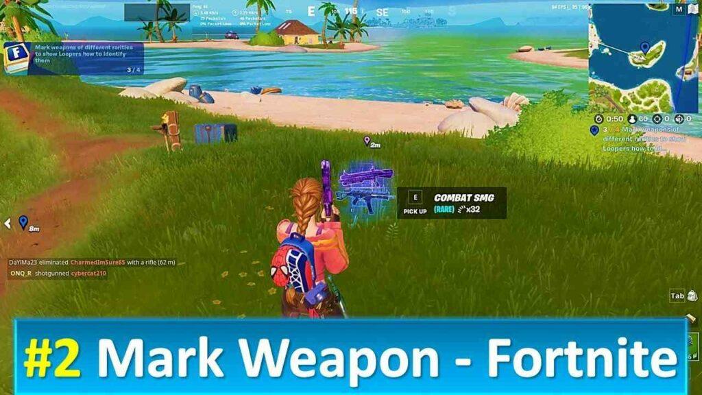 Fortnite: Easy Guide to Mark Weapons of Different Rarities - Ask Gamer